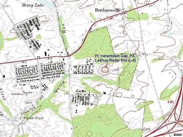 Aerial Images of Ft. Indiantown Gap, PA